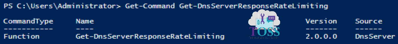 Get Dnsserverresponseratelimiting Powershell Cmdlets Toss 5843