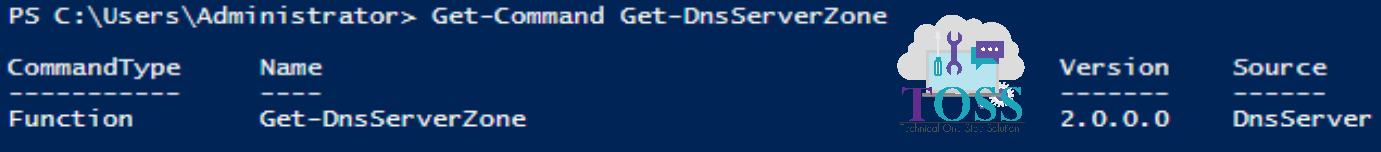 Get Dnsserverzone Powershell Cmdlets Toss
