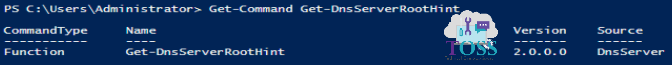 Get Dnsserverroothint Powershell Cmdlets Toss 9547