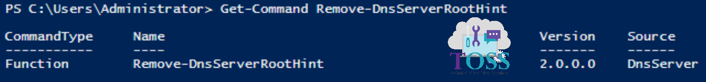 Remove Dnsserverroothint Powershell Cmdlets Toss