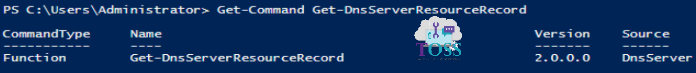 Get Dnsserverresourcerecord Powershell Cmdlets Toss