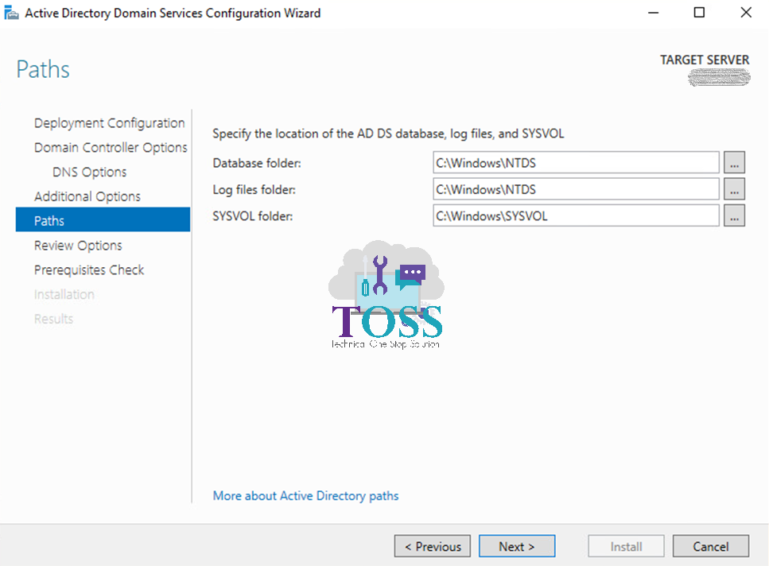 Post-Deployment Configuring Active Directory on Windows Server 2016 - TOSS