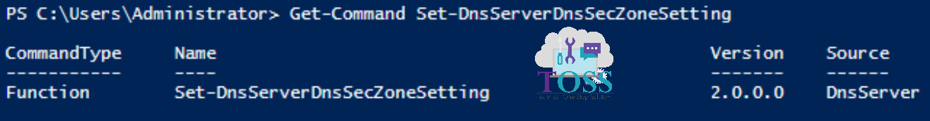 Set-DnsServerDnsSecZoneSetting PowerShell Cmdlets - TOSS